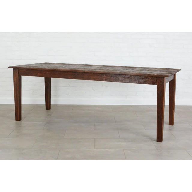 Provence Farm Table, Saddle | Chairish