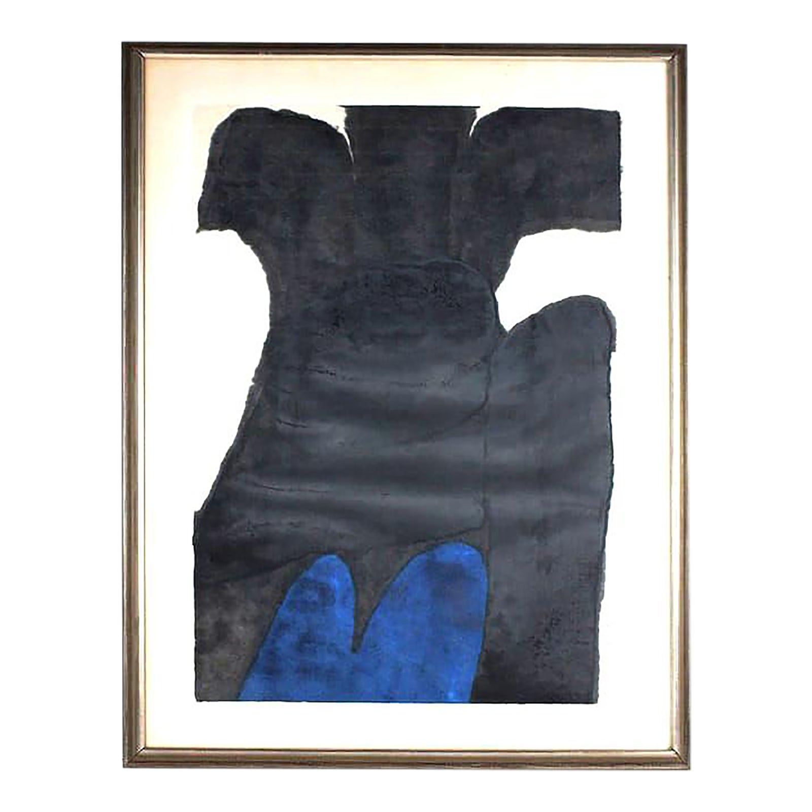 1960s Original Signed Carol Summers "Stromboli Dark" Woodblock Print ...
