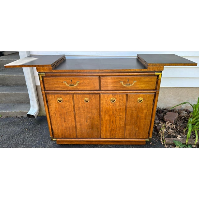 1970s Vintage Mid Century Boho Drexel Heritage Accolade Campaign Flip ...