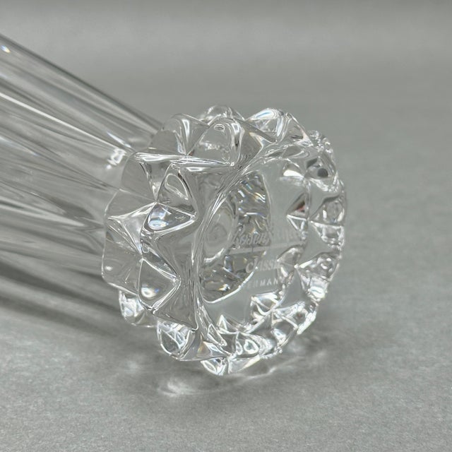Vintage Rosenthal “Classic” Fluted Crystal Bud Vase. Made in Germany ...