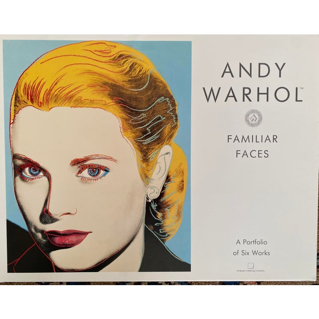 1989 Andy Warhol Estate "Familiar Faces" Vintage Pop Art Complete ...