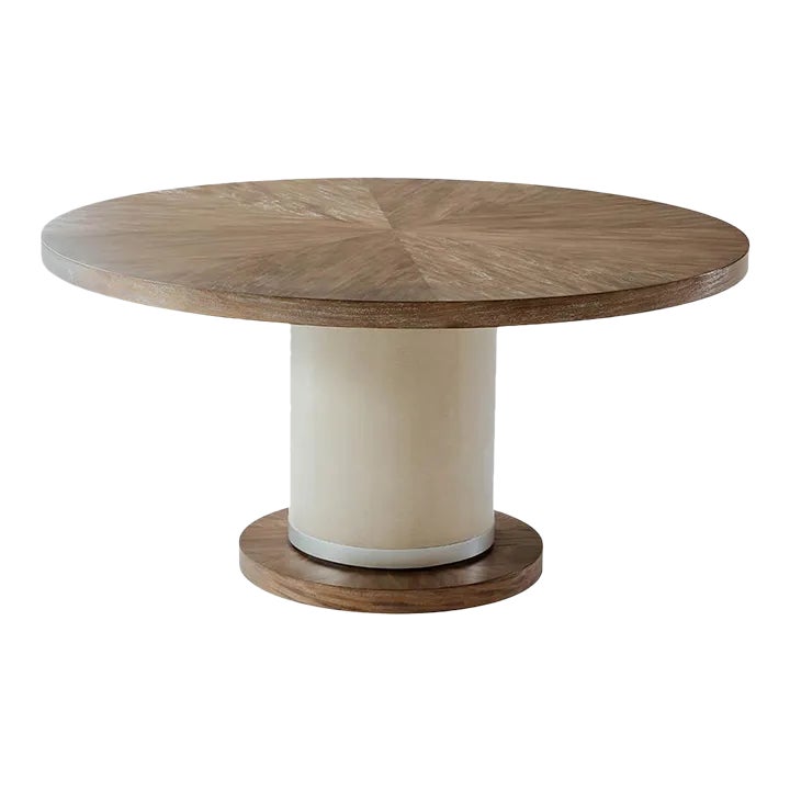 Modern Round Dining Table | Chairish