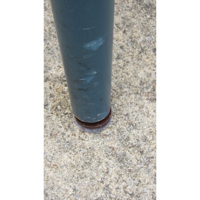 1980s Hitchcock Blue Farmhouse Dining Room Kitchen Chairs- Set of 6 ...