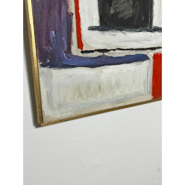 Modernist Abstract Painting by Ny Expressionist Phillip Callahan, Circa ...