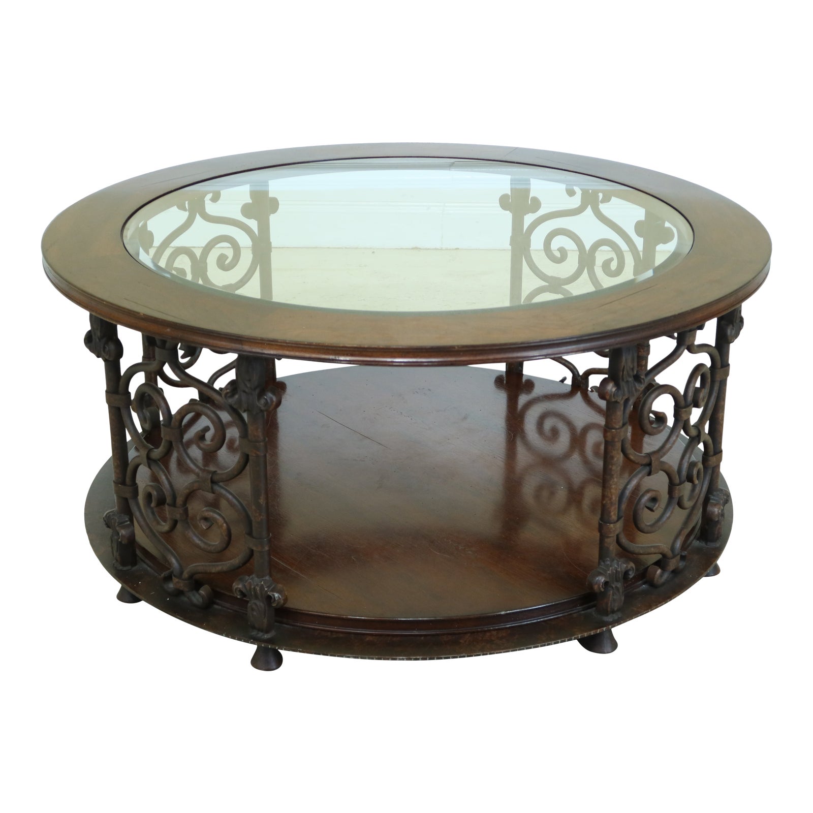 Rustic glass coffee table store