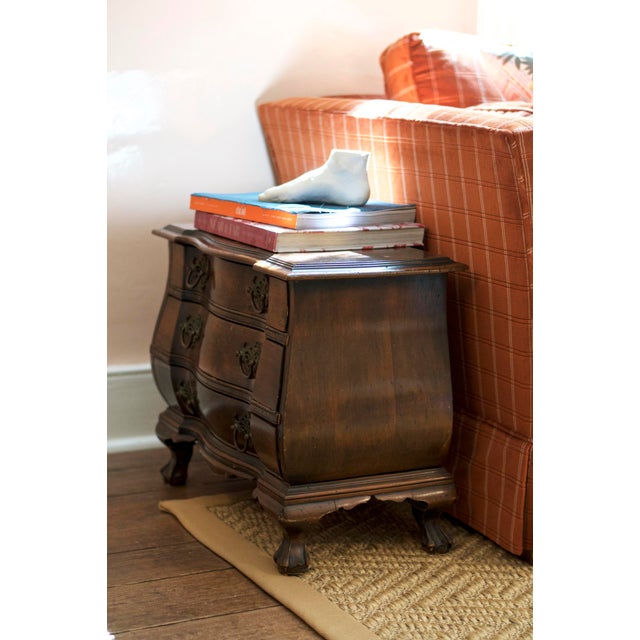 Petite Side Table Commode | Chairish