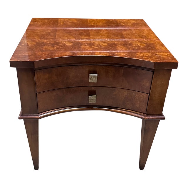 Century Concave SIde Table | Chairish