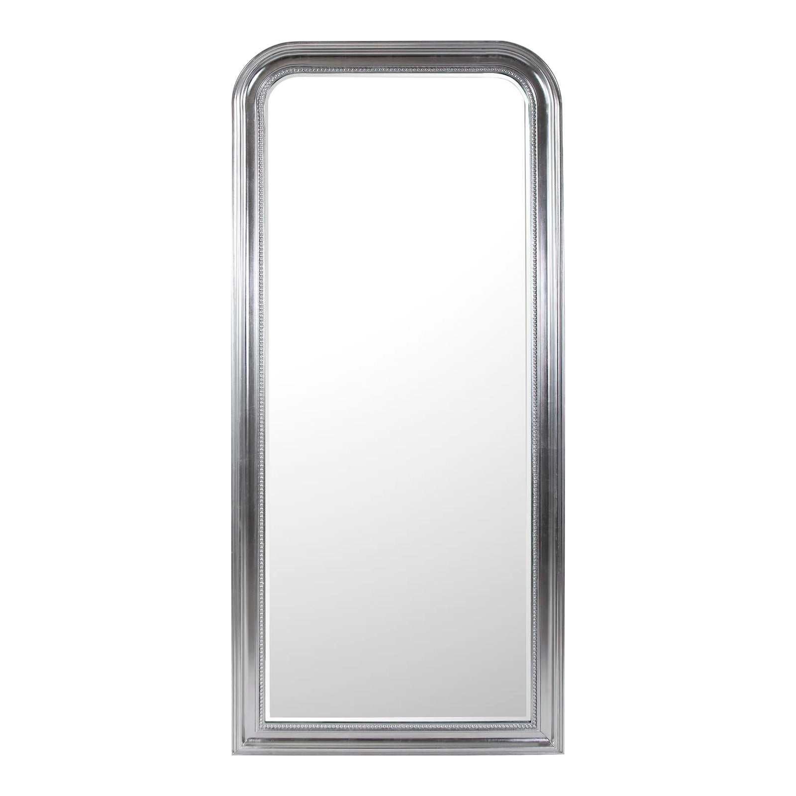 The French Philippe Oversized Mirror, Silver | Chairish