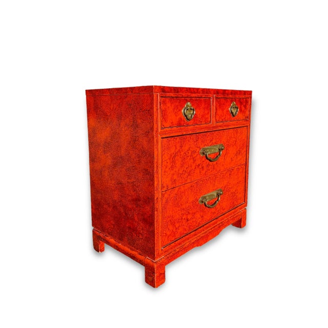 1980s Vintage Faux Tortoise Shell Chest | Chairish