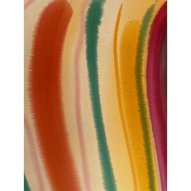 Watermelon Abstract Painting by Brendan Mckeon | Chairish