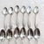 1960s Wallace Sterling Silver Stradivari Pattern Spoons - 12 Pieces ...
