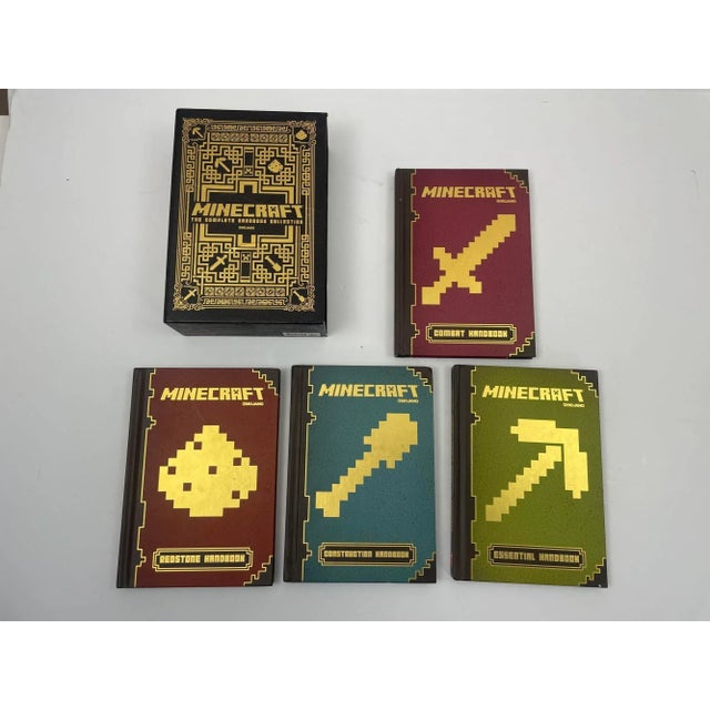Minecraft the Complete Handbook Collection Set of 4 by Stephanie Milton ...