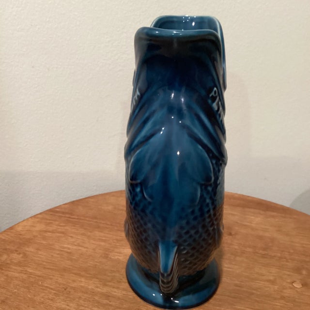 Mid 20th Century English Ceramica Majolica Blue Devon Pottery Plymouth ...