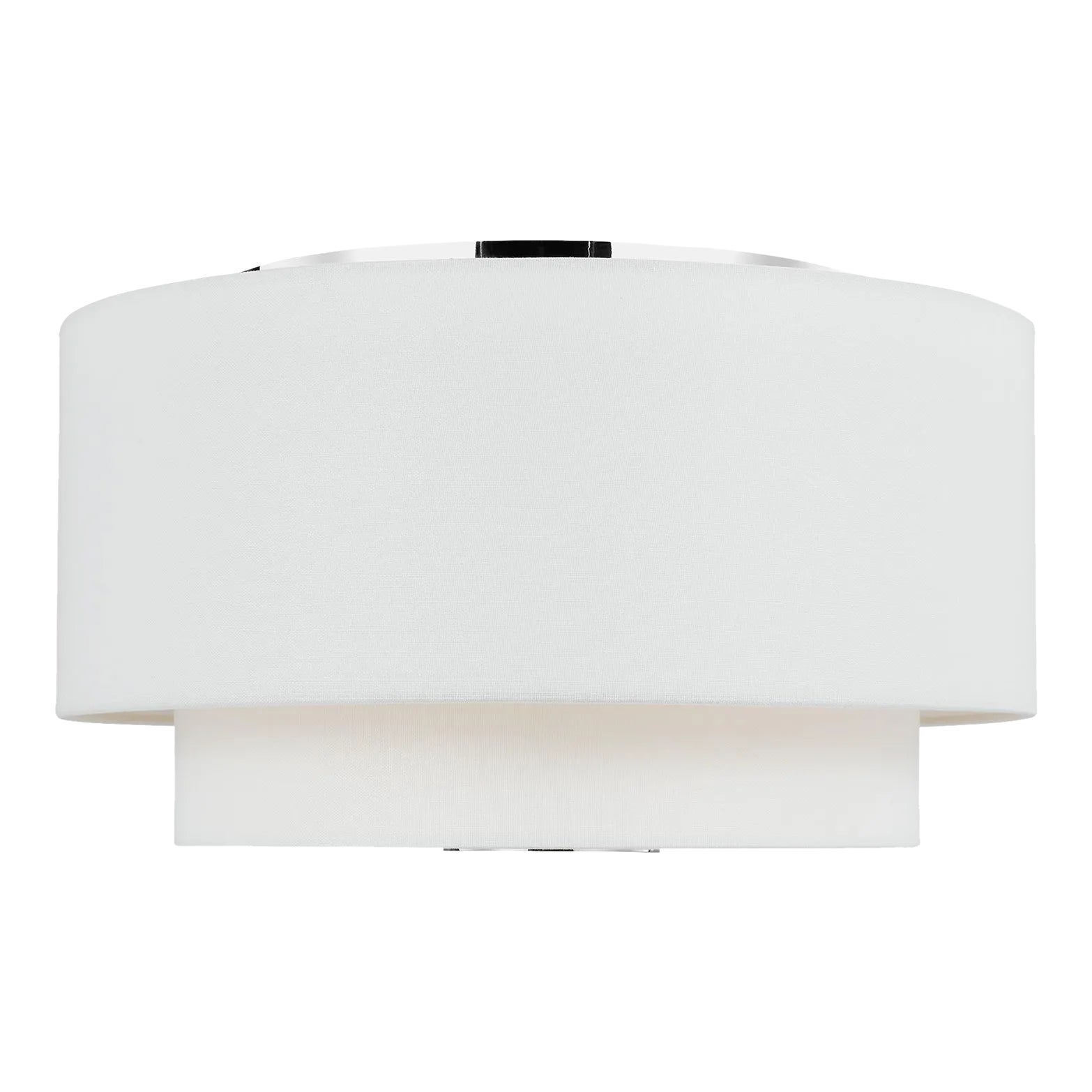 Kate Spade by Visual Comfort Studio Sawyer Flush Mount, Polished Nickel ...