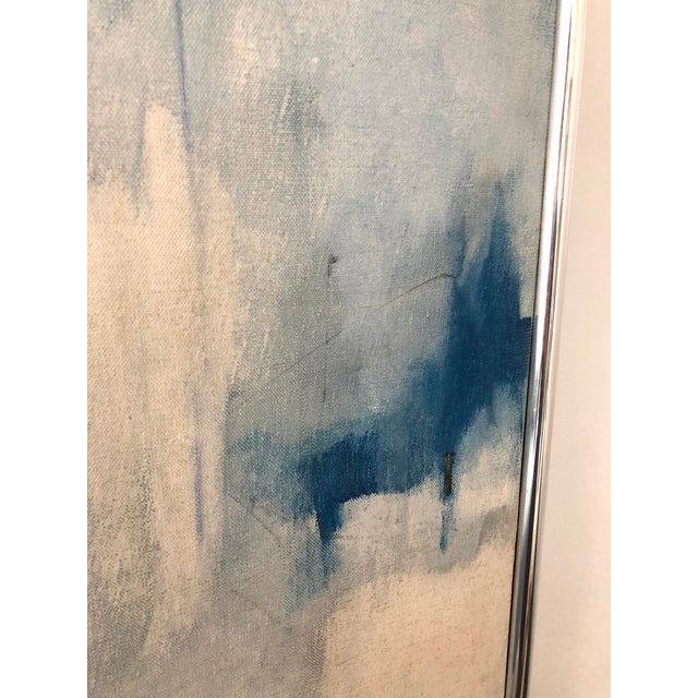 1980s Abstract Expressionist Painting, Framed | Chairish