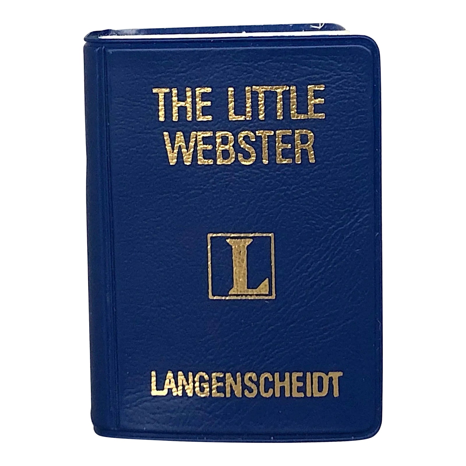 Miniature Websters Dictionary | Chairish