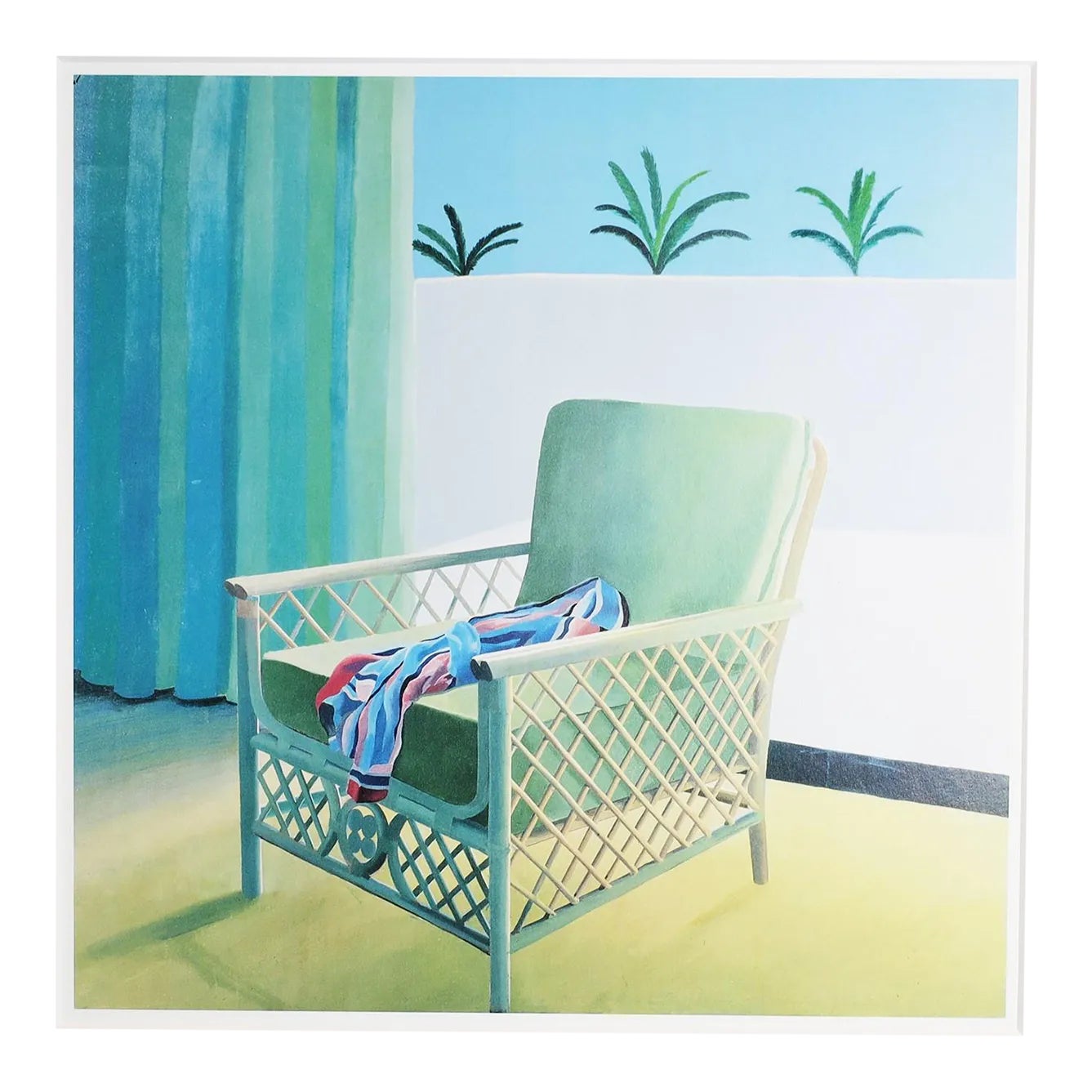 "Chair and Shirt" Print From David Hockney's "A Bigger Book" (2016 ...