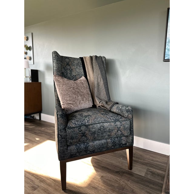 Wesley Hall Furniture Custom Made Reading Chair | Chairish