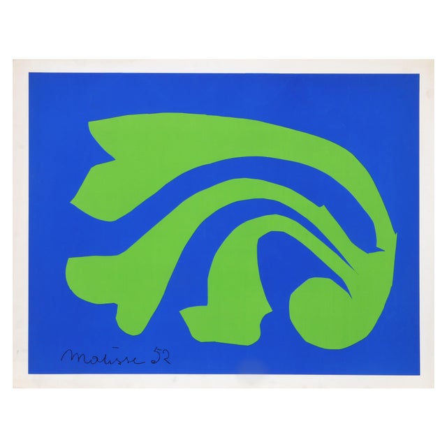 L'Escargot, Henri Matisse Screen Print | Chairish