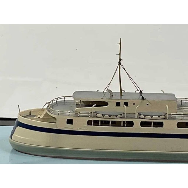 Art Deco Ship Model Of Princess Anne Ferry Boat BY VAN RYPER | Chairish