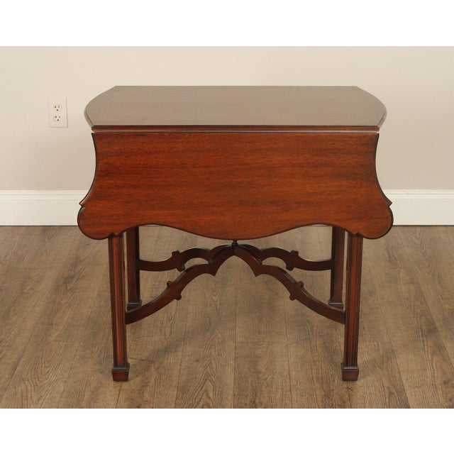 Kindel Winterthur Reproduction Mahogany Pembroke Table | Chairish