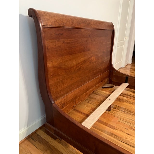 Stickley LaRochelle Queen Sleigh Bed | Chairish