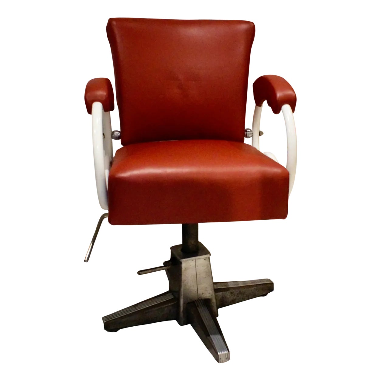 Vintage Art Deco Barbers Chair, 1930s | Chairish