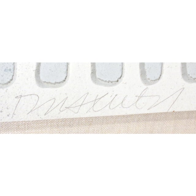 1980s Paul Maxwell "#24-80a Color Climb" Hand Signed Stencil Casting ...