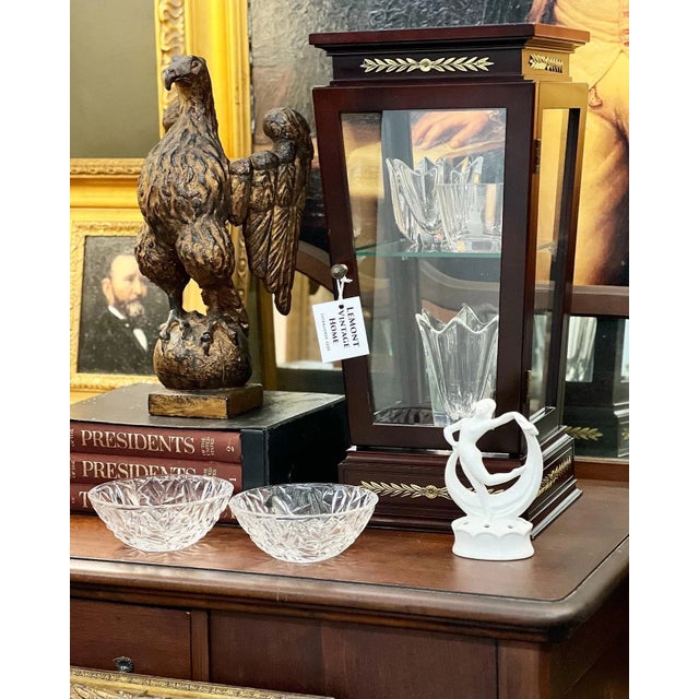 Mid Century Ethan Allen Heavy Plaster Eagle Sculpture C.1964 | Chairish