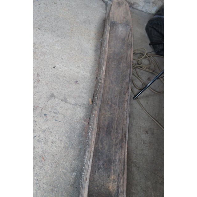 Late 20th Century Indonesian Carved Papua New Guinea Boat Model Dugout ...