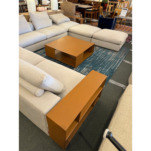 Flexform Groundpiece Sectional Plus Coffee Table , Six Piece | Chairish