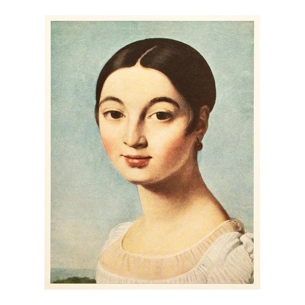 1951 After Jean-Auguste-Dominique Ingres "Mademoiselle Riviere", First ...