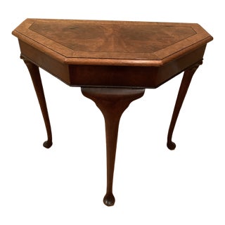 Vintage & Used Queen Anne Side Tables | Chairish