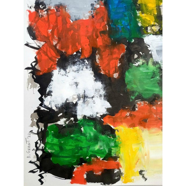 19.6" by 25.5" Abstract Figurative Original Oil Painting Inspired by ...