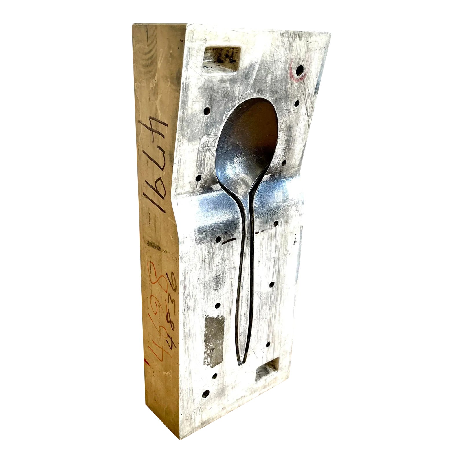 1980’s Industrial Marblelite Spoon Mold #1 | Chairish