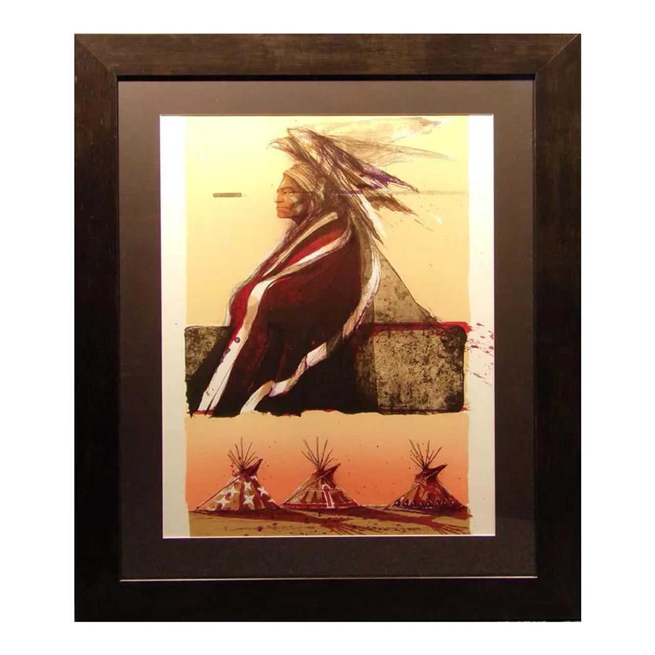 Larry Fodor "Dusty Star" Original Limited Edition Lithograph | Chairish