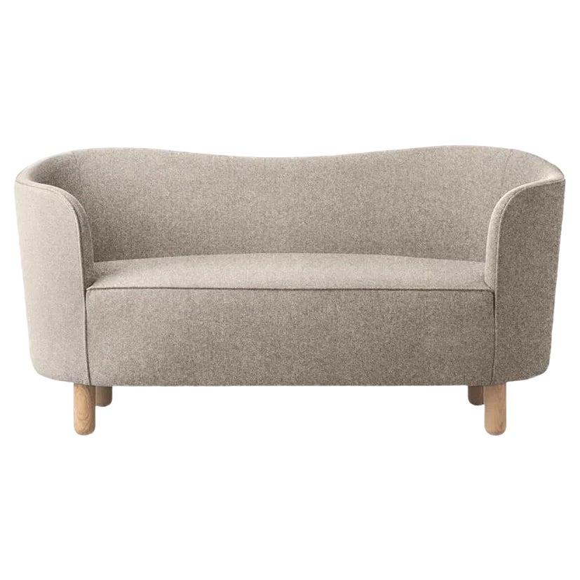 Sand Sahco Zero and Natural Oak Mingle Sofa by Lassen | Chairish