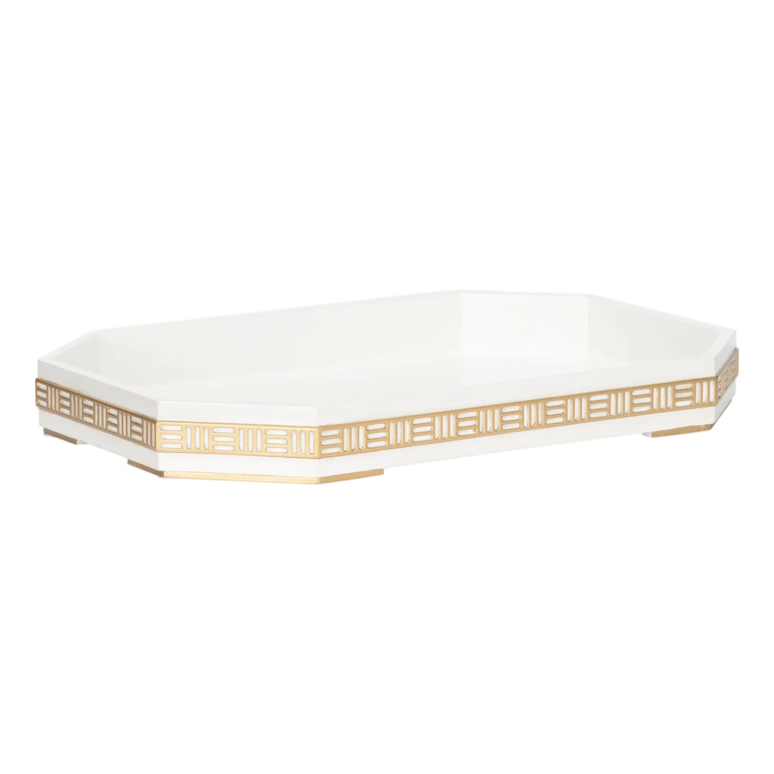 Ambrose Tray Gold | Chairish