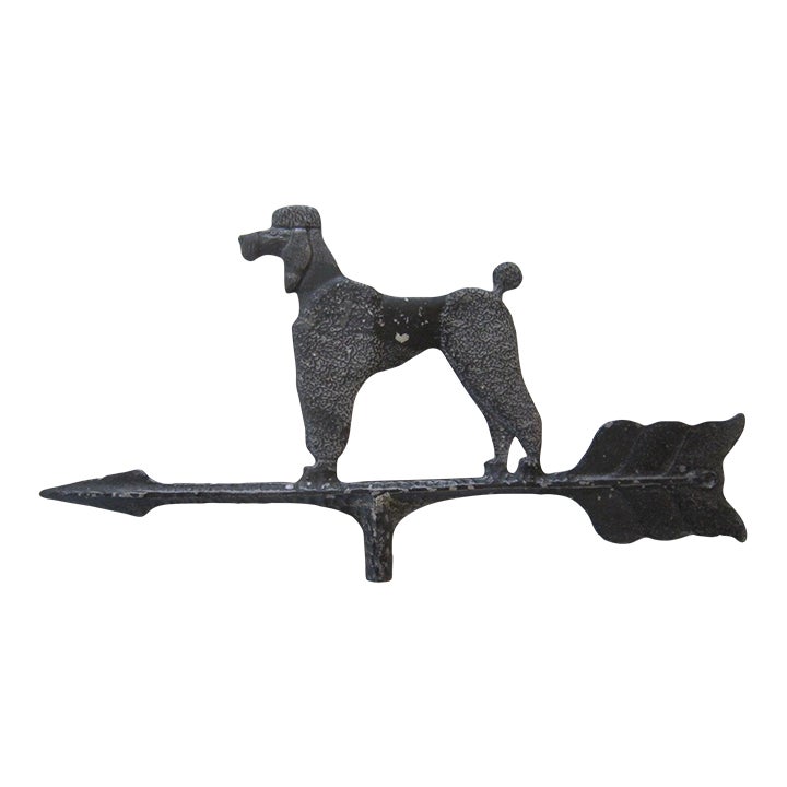 Vintage Poodle Weathervane | Chairish