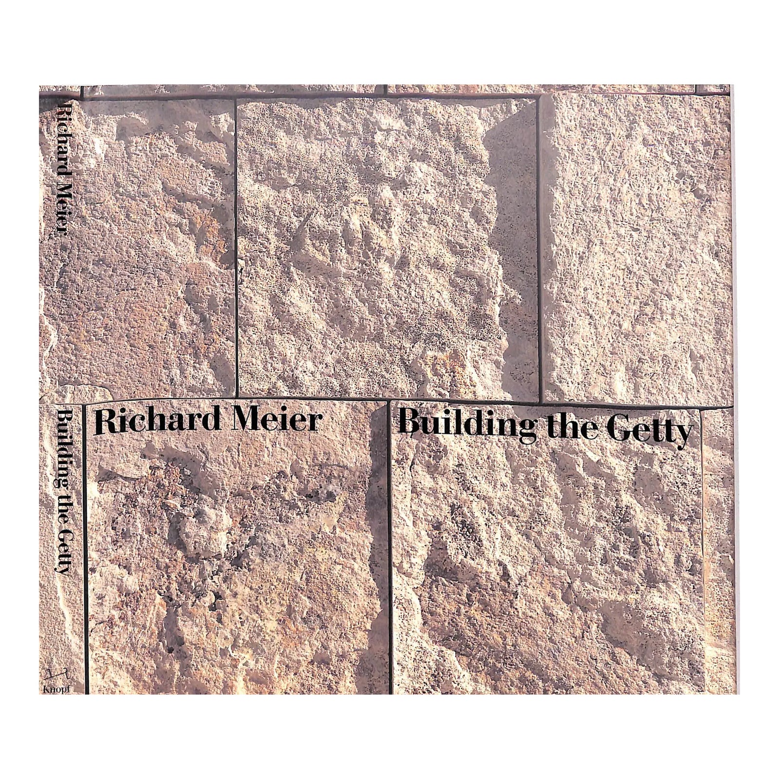 "Building the Getty" 1997 Meier, Richard (Signed) | Chairish