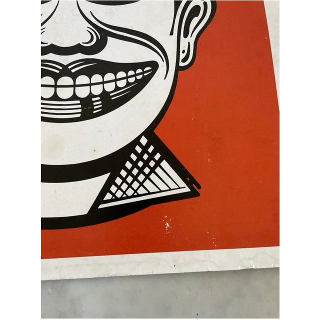 Johnny Face by John Van Hamersfeld 2010 Limited Edition Print | Chairish