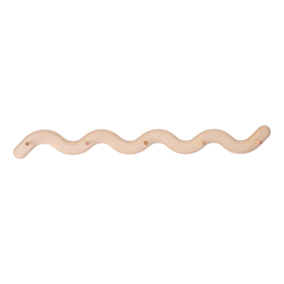 Wavy Peg Rail by Odd Numbers Studio | Chairish