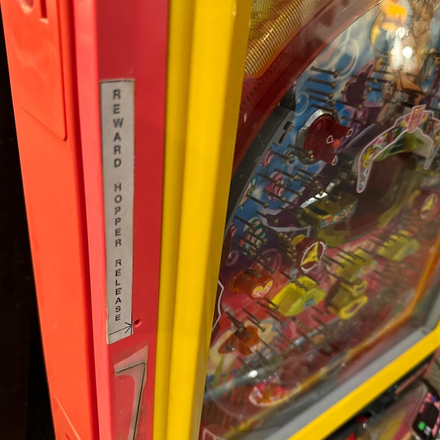 Vintage Japanese Pachi Com Pinball Machine | Chairish