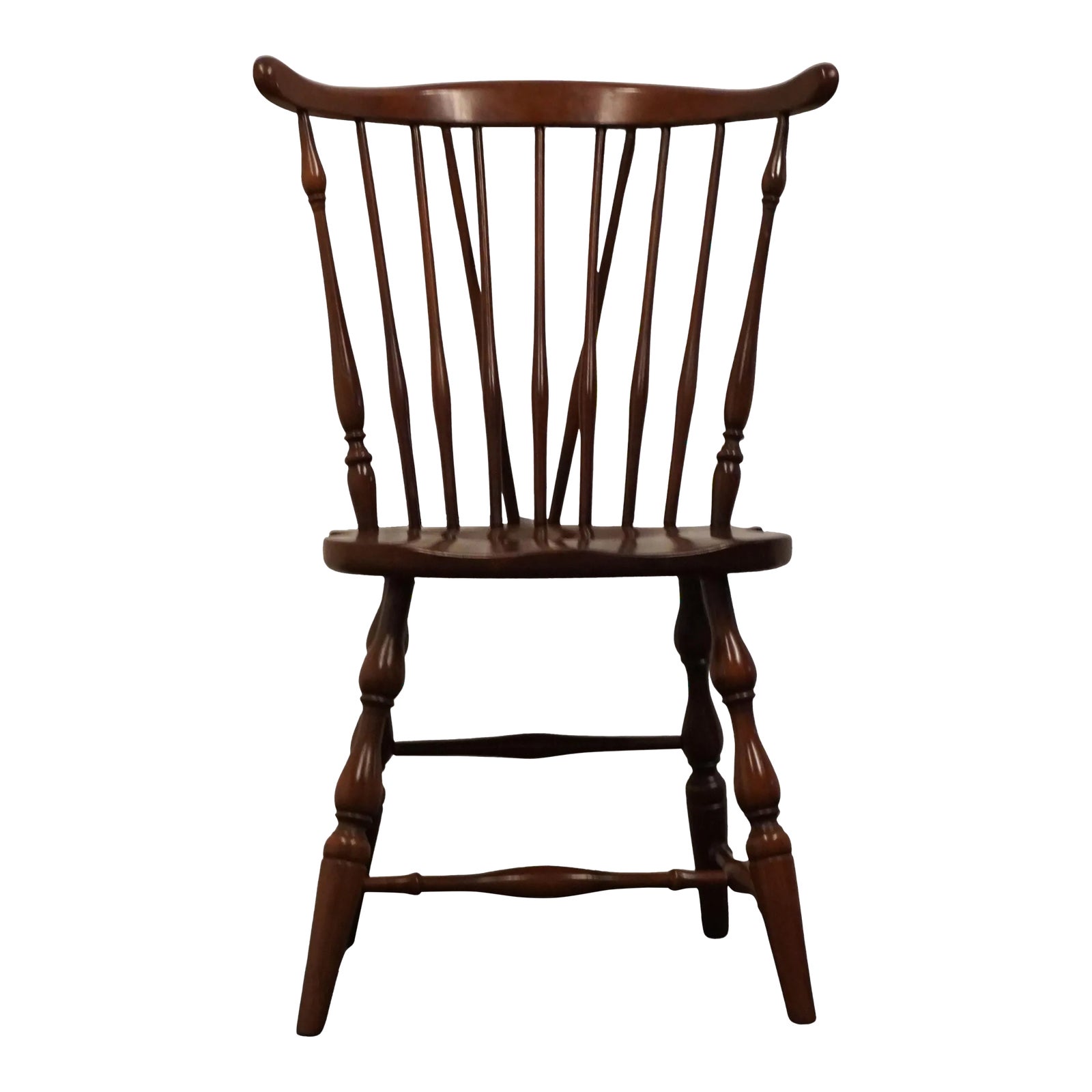 Pennsylvania House Solid Cherry Duxbury Windsor Fiddle Back Dining Side ...