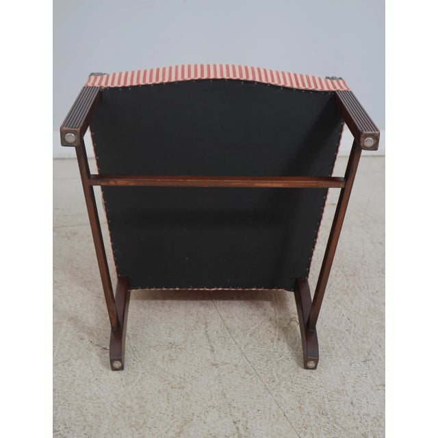 Hickory Chair Upholstered High Back Lolling Chair | Chairish