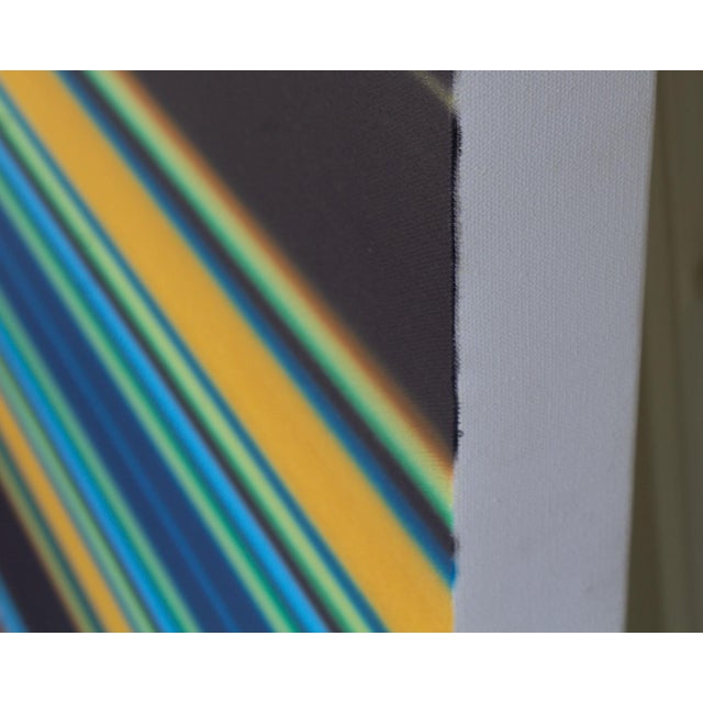 1978 “Rug #3” Acrylic on Canvas Airbrush Painting Signed by Artist ...