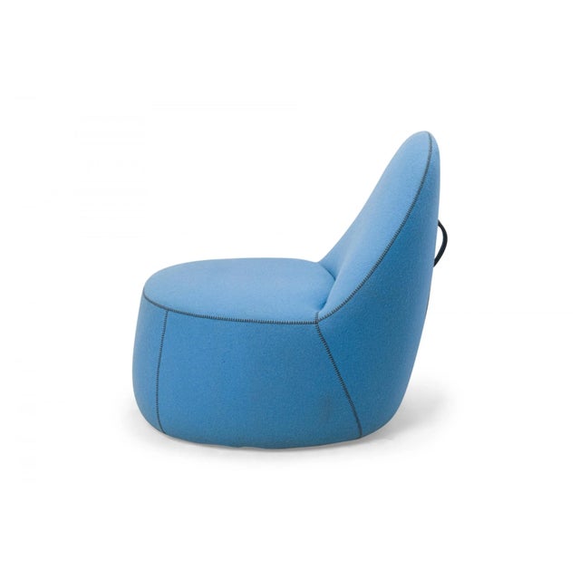 Bernhardt Contemporary 'Mitt' Light Blue Felt Upholstered Slipper ...
