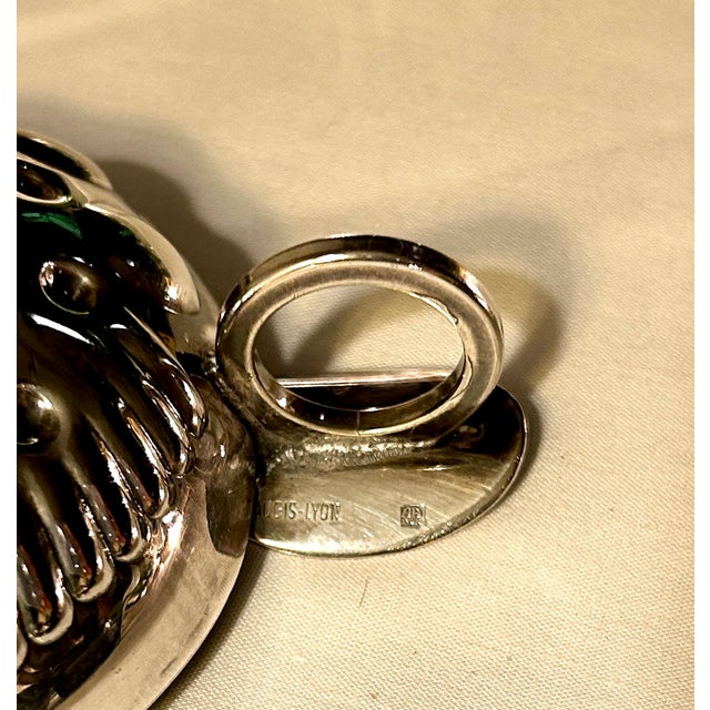 French Hallmarked Augis Lyon Mid 20th Century - 1950's Silver Tastevin ...