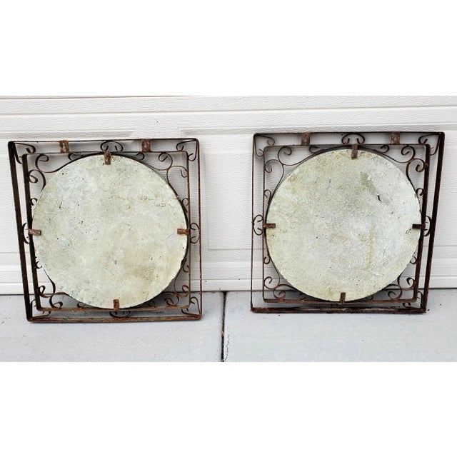 square wall medallion