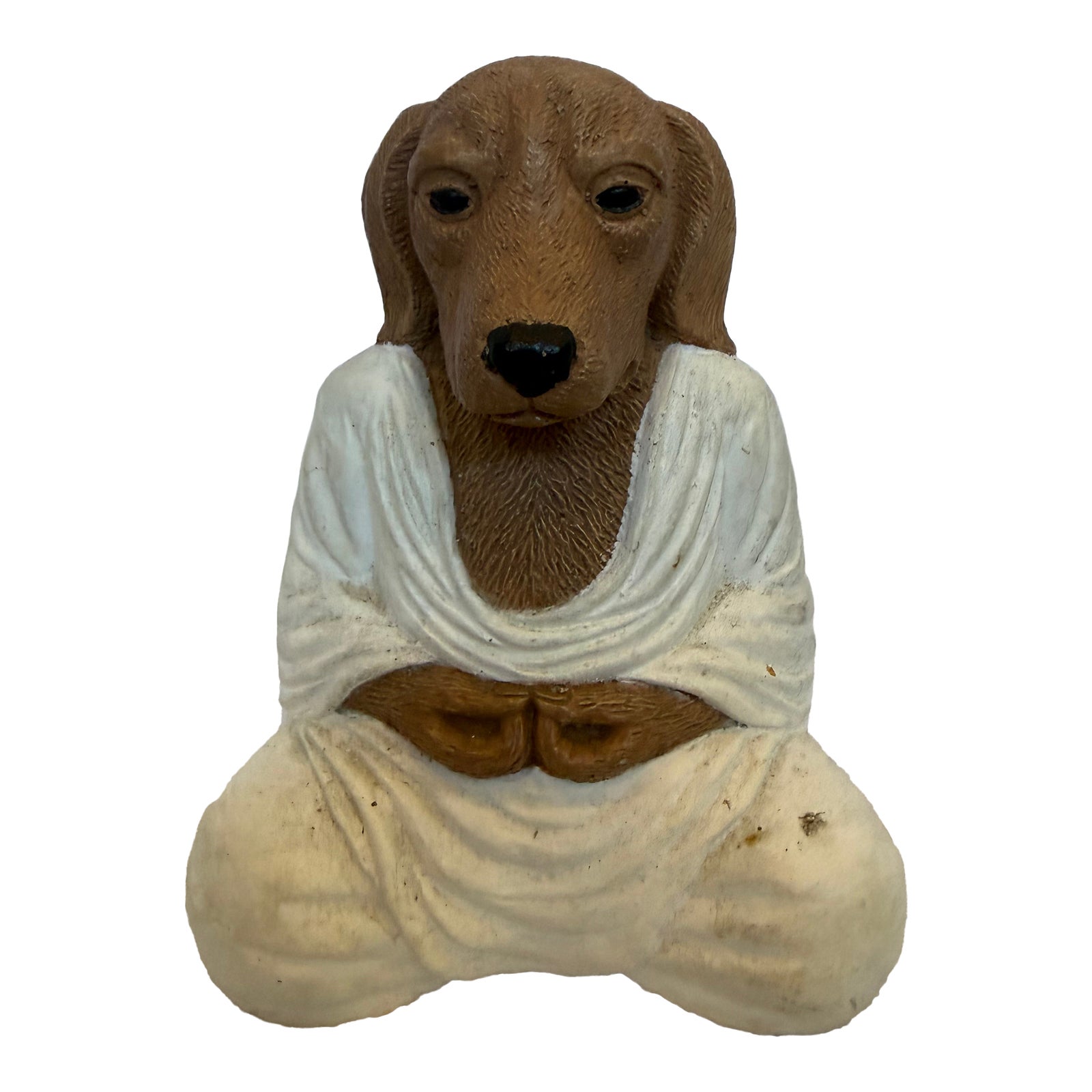 Ceramic Guru Dog | Chairish